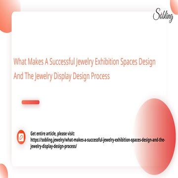 What Makes A Successful Jewelry Exhibition Spaces Design And The ...