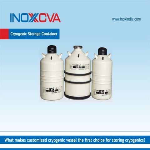 Different types of cryogenic tanks and their features | PPTX