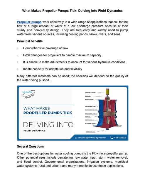 Understanding the Efficiency and Applications of Vertical Turbine Pumps ...