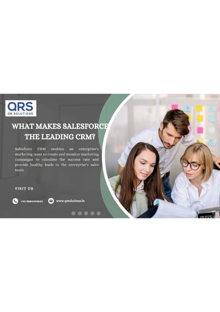 What Makes Salesforce the Leading CRM | PDF What Makes Salesforce the Leading CRM | PDF