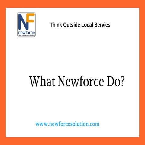 What newforce do | PPT