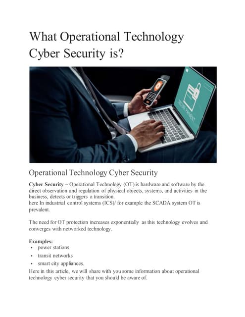 Cyber security standards | PPT