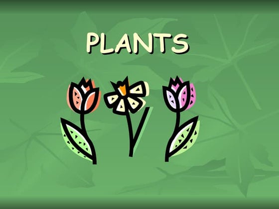 Plant habitats | PPTX