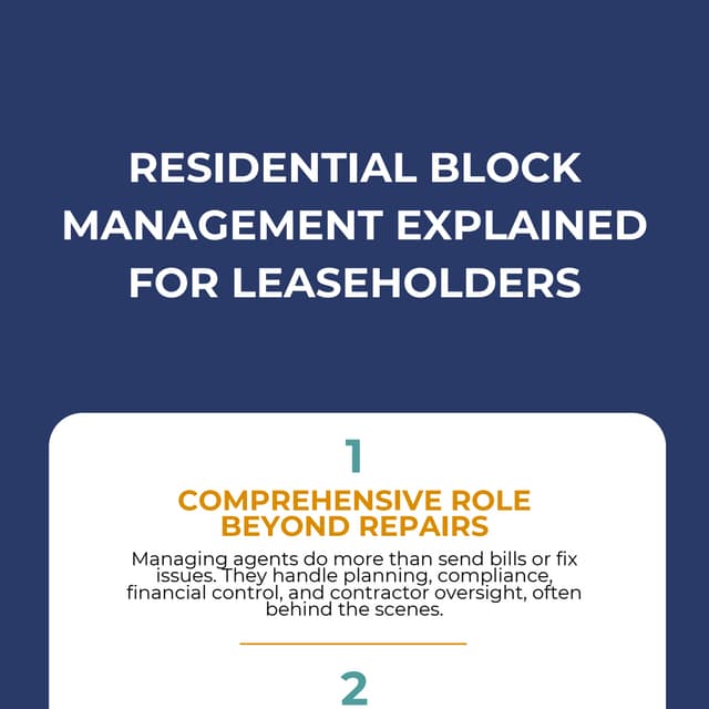 What Residential Block Management Really Means For Leaseholders | PDF