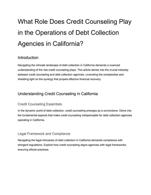 debt collection strategies | PDF | Legal Services Industry | Industries