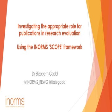 UKSG 2023 - What role should journal publications play in research ...