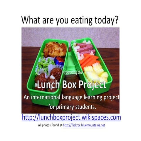 What’S In Your Lunch Box | PPT