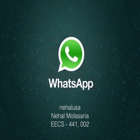 Whatsapp | PPT