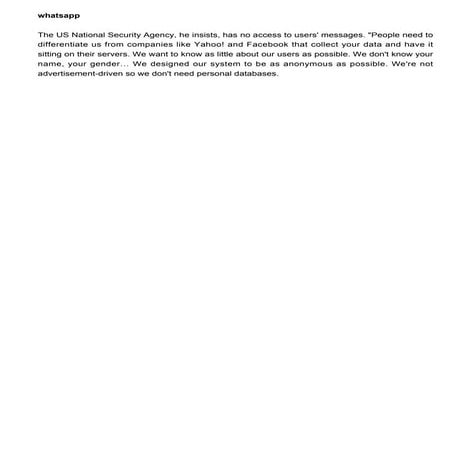 WhatsApp | PDF | Internet | Computing