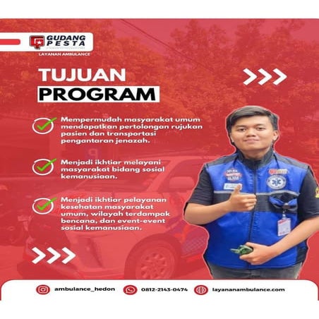 TUJUAN PROGRAM AMBULANCE | PDF