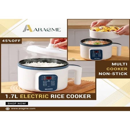 1.7 - liter capacity electric rice cooker | PDF