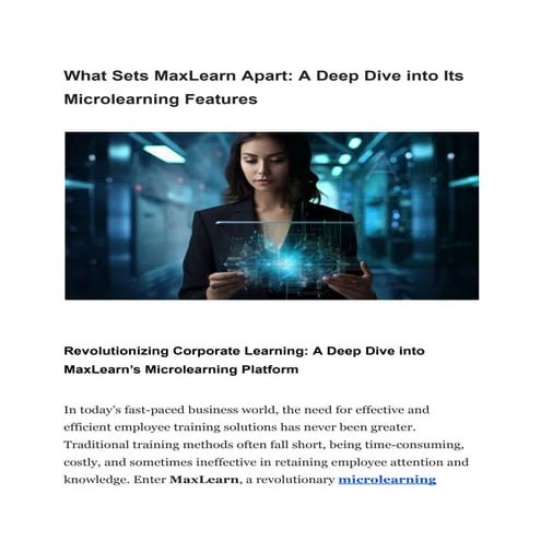 What Sets MaxLearn Apart_ A Deep Dive into Its Microlearning Features.pdf