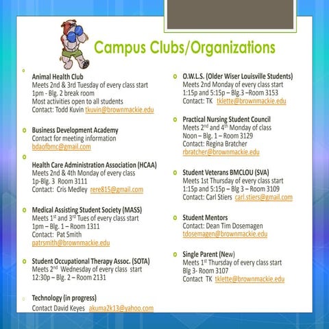 (2017 term 1) cca weekly schedule v3 | PDF
