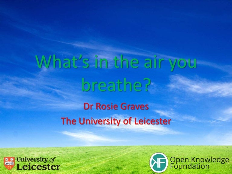 What’s in the air you breathe