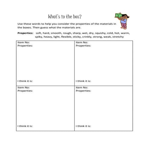 What's in the box | DOCX