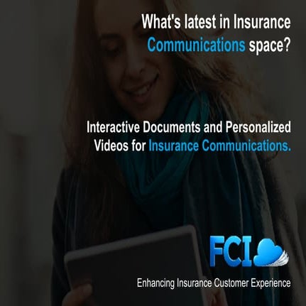 Whats latest in insurance communications space? | PDF