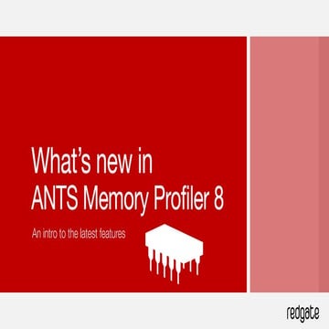 What S New In Ants Memory Profiler 8 Ppt