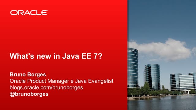 Otn Tour 2013 Whats New In Java Ee 7 Ppt