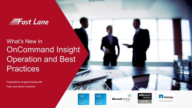 Whats New In Oncommand Insight Ppt