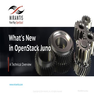 What's new in open stack juno (pnw os meetup) | PPT