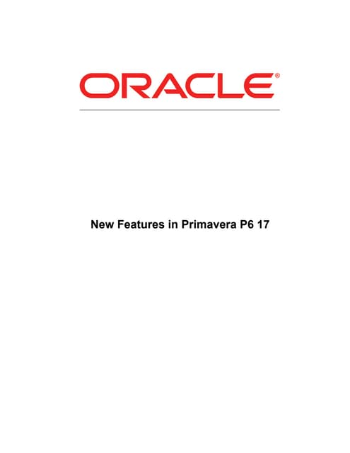 Primavera P6 R7 vs R15.1 Functionality Matrix | PDF | Computer Software and Applications | Computing
