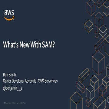 Meet AWS SAM | PPTX