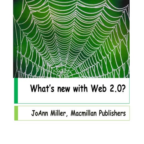 What’s New With Web 2.0? | PPTX | Internet | Computing