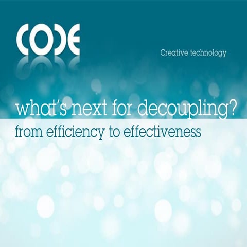 What's next for Decoupling: Efficiency to Effectiveness | PDF ...