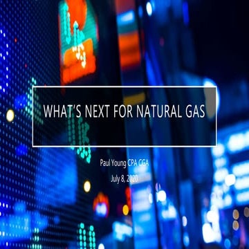Whats next for natural gas - Analysis of Policy - Canada | PPTX