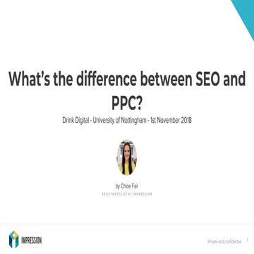 What's the difference between SEO and PPC? | PPT