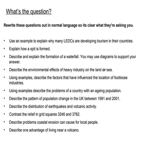 Whats The Question | PPT