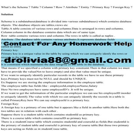 Whats The Schema Table Column Row Attribute Entity Pripdf 8679