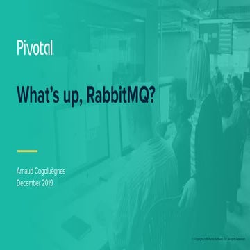 What's up, RabbitMQ? | PPT
