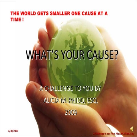 What’s Your Cause? | PPS