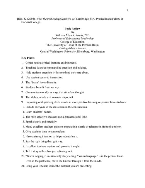 Effective Teaching Strategies | PPTX