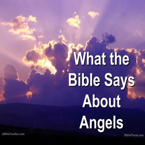 What the Bible Says About Angels | PPT