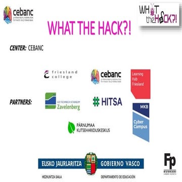 What the hack Project | PPTX | Technology & Computing