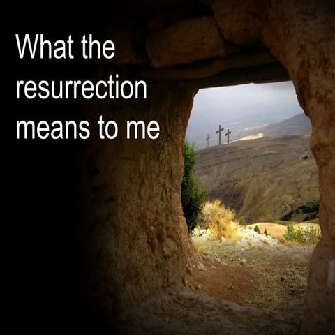 What the resurrection means to me | PPT