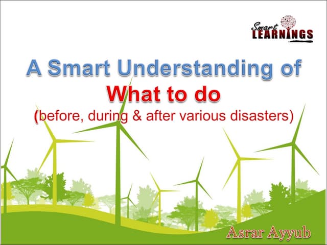 Earthquake Preparedness Infographic | PPTX