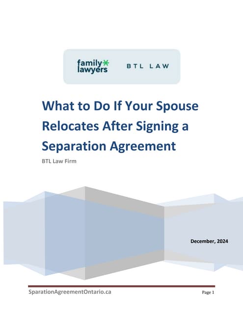 The Ultimate Guide to Drafting Your Separation Agreement with a ...