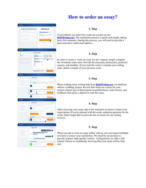 How To Write An Narrative Essay | PDF