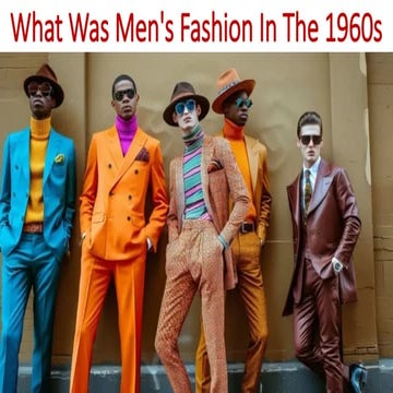 What Was Men's Fashion In The 1960s.pptx
