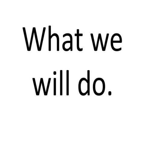 What we will do | PPTX | Rock Music | Music