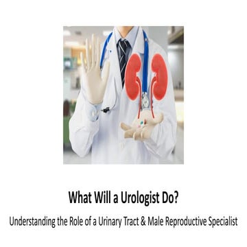 What will a urologist do? - Sera Doctor | PDF