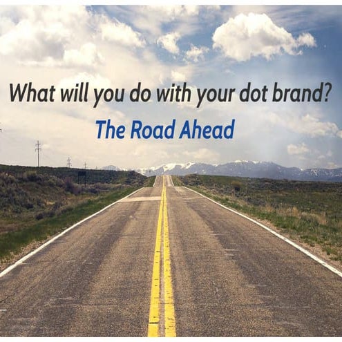 What will you do with your dot brand? | PPT