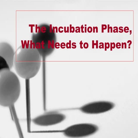 What youneedtocoverduringtheincubationperiod | PPT