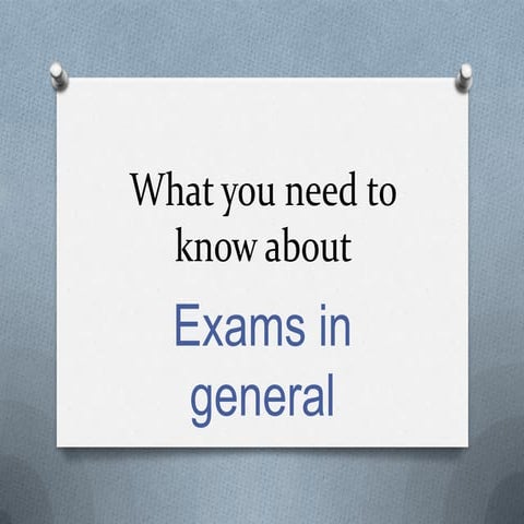 What you need to know about | PPT