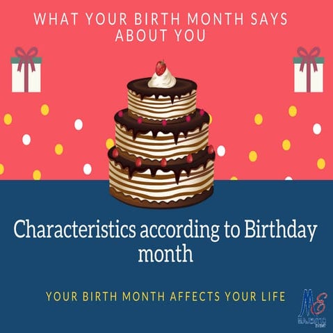 What your birth month says about you | PDF