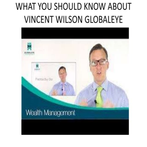 Vincent wilson globaleye | PPTX