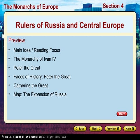 World History Ch. 18 Section 4 Notes | PPT